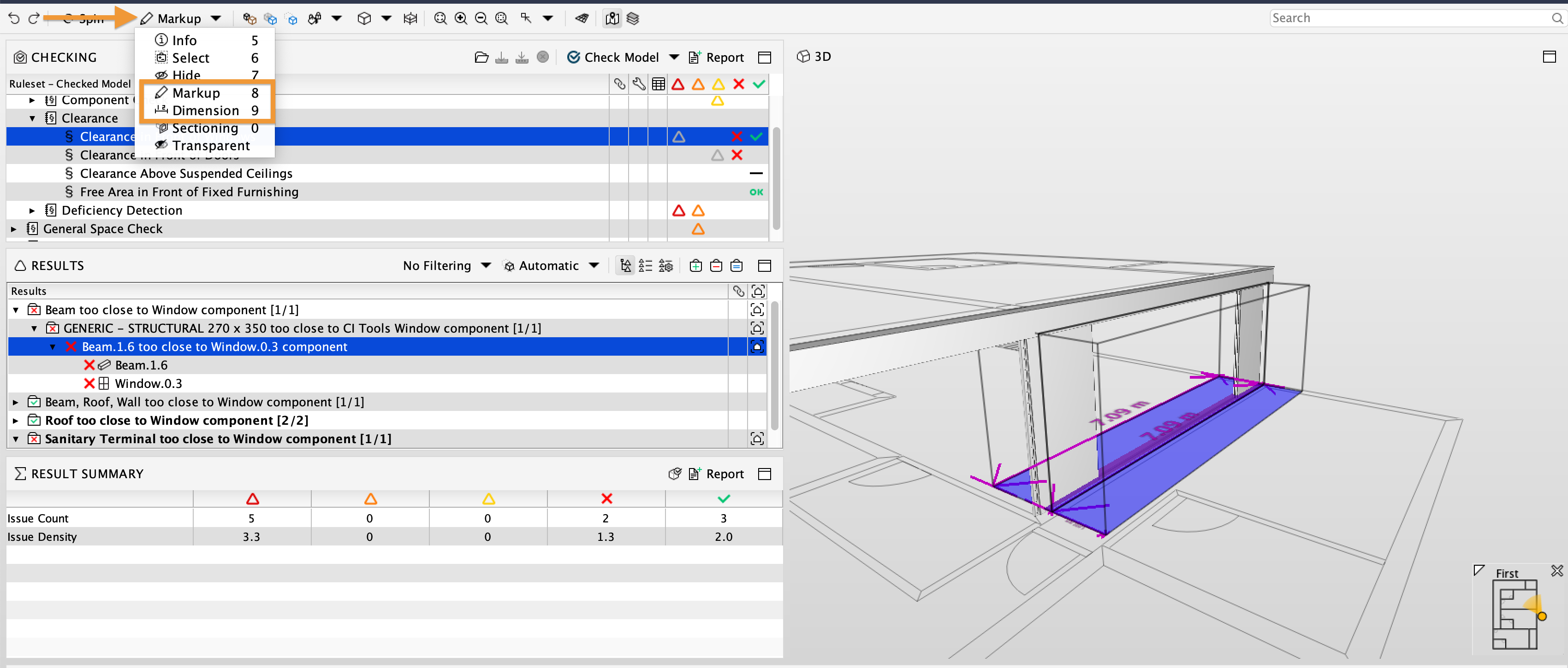 Model Checking with Solibri – MyCi Knowledge Base